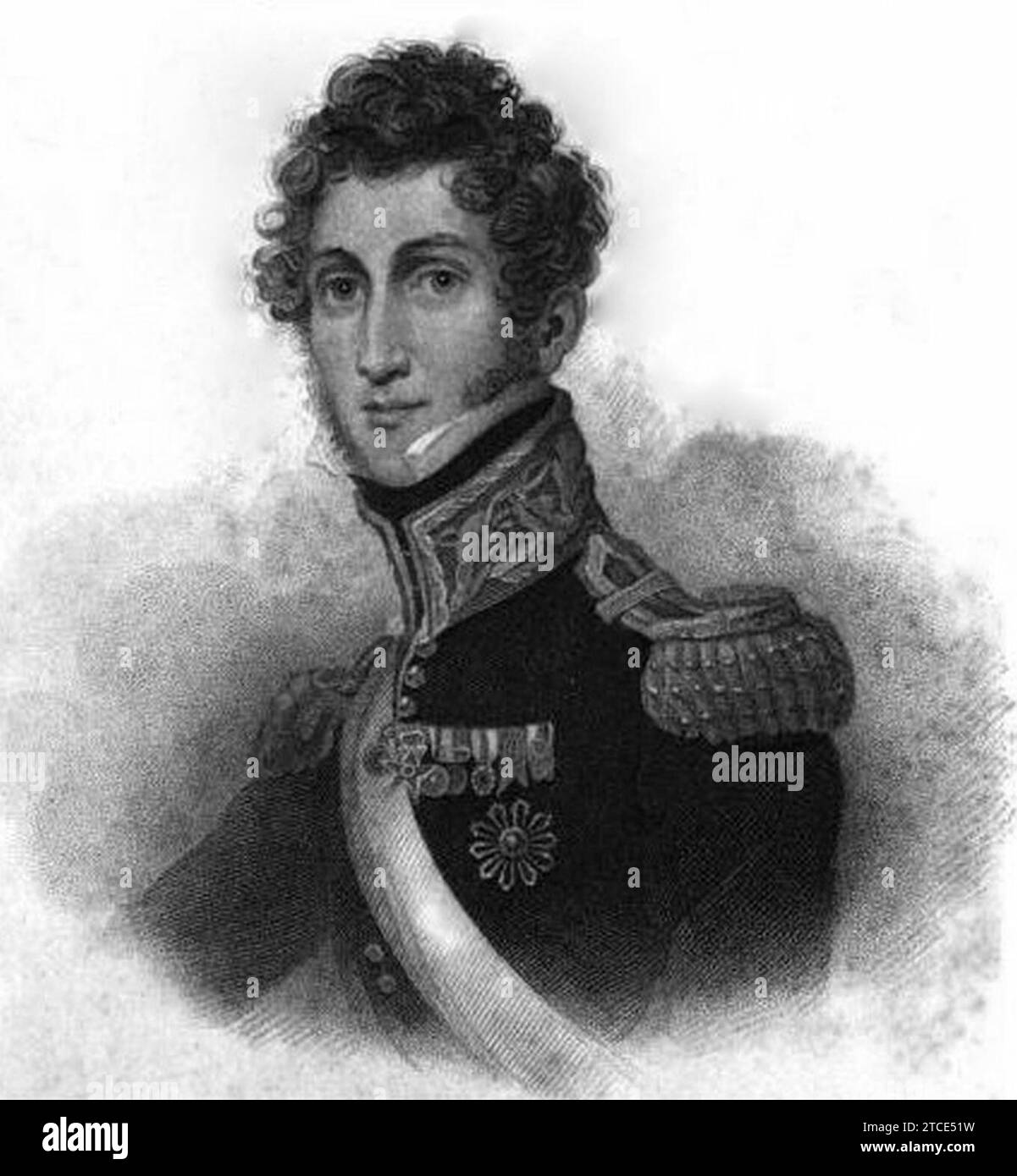 William Miller (Peruvian general Stock Photo - Alamy