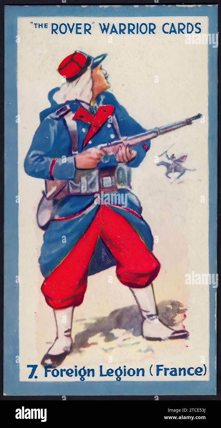 Vintage french foreign legion hi-res stock photography and images - Alamy