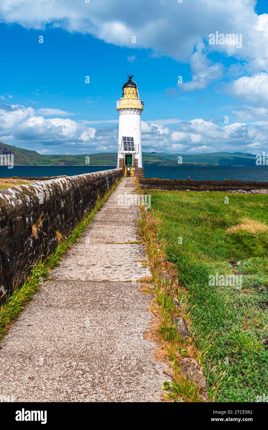 Rubha nan Gall, Tobermory Lighthouse, Tobermory, Isle of Mull, Scotland ...
