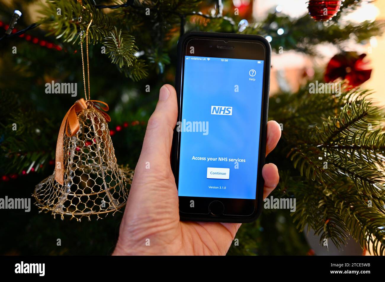 Nhs at christmas hi-res stock photography and images - Alamy