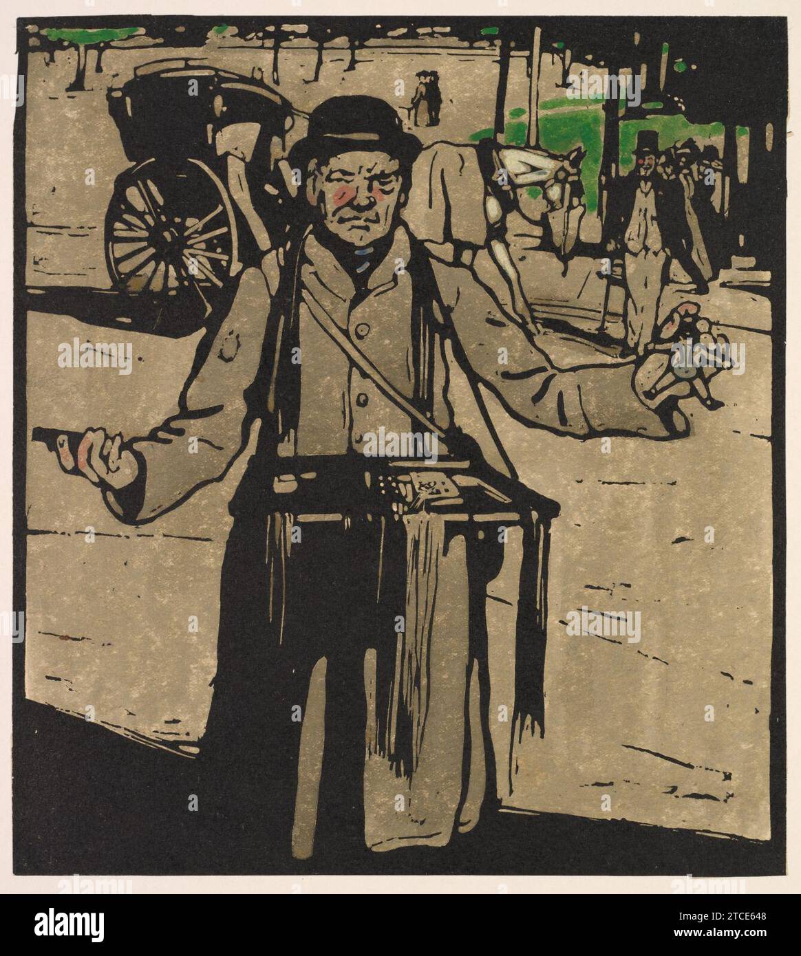 William Nicholson (British, 1872-1949) - London Types, Hawker Stock ...