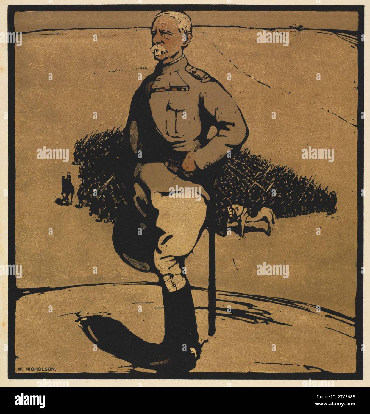 William Nicholson (British, 1872-1949) - Twelve Portraits, Lord Roberts ...