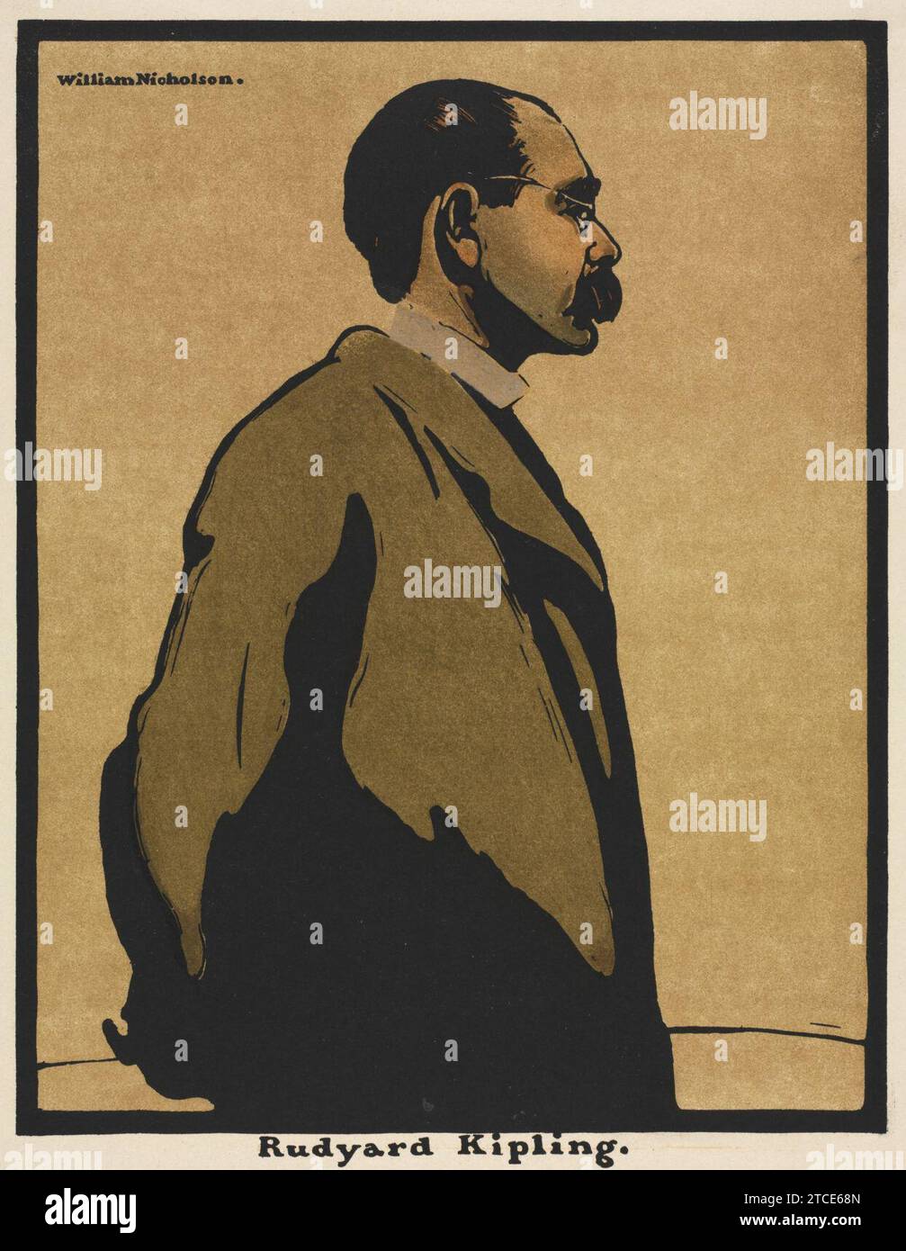 William Nicholson (British, 1872-1949) - Twelve Portraits, Rudyard ...