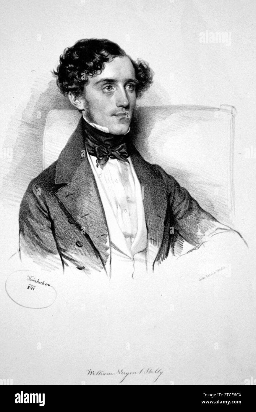 William Nugent Skelly Litho Stock Photo - Alamy