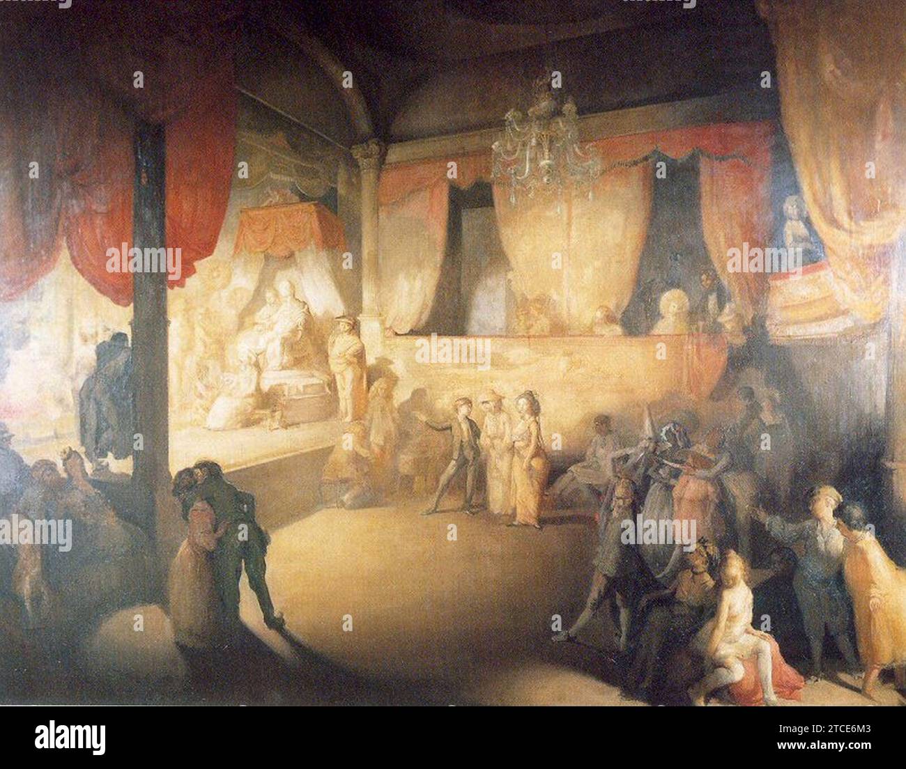 William Orpen Play Scene from Hamlet Stock Photo - Alamy