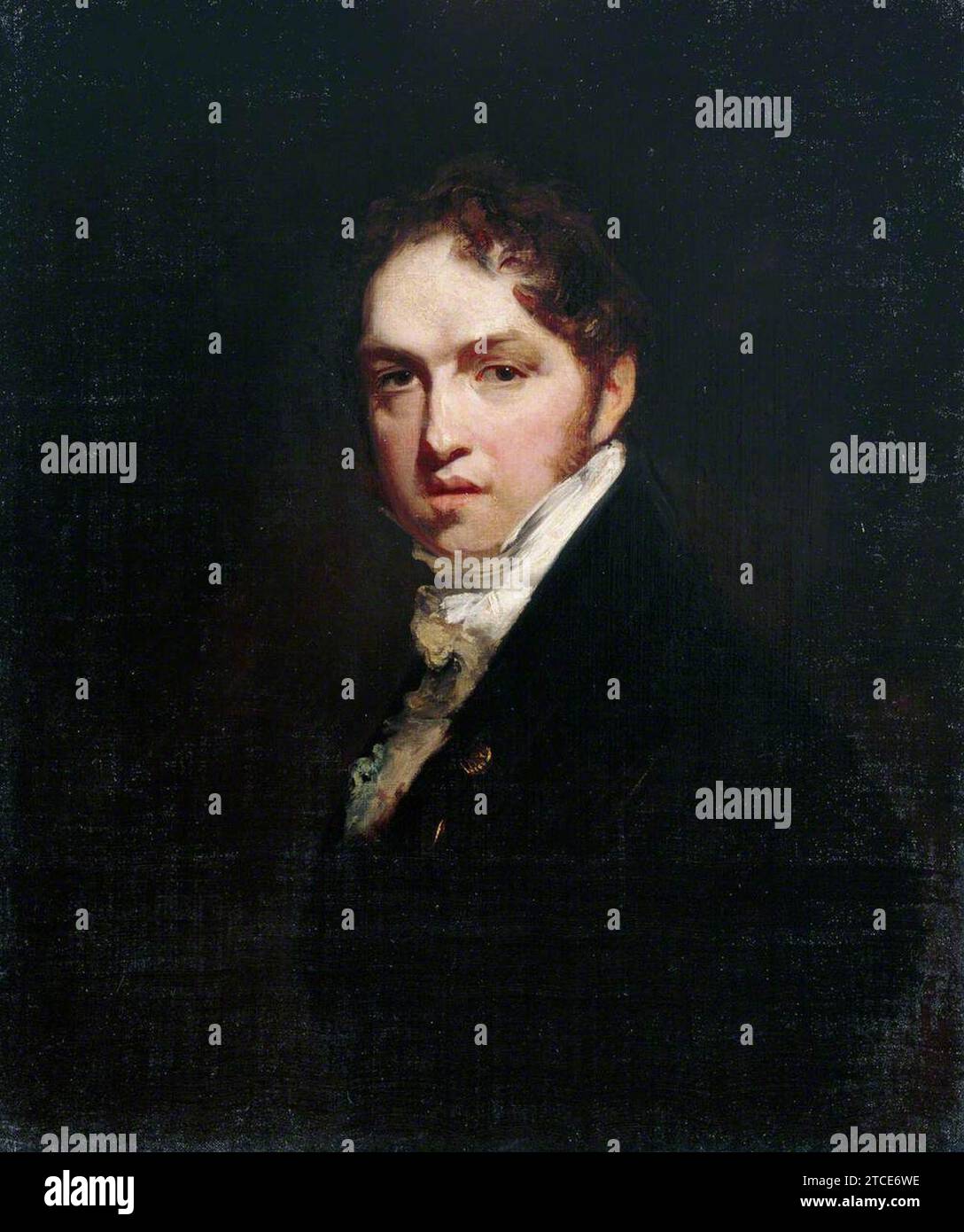 William Owen - Self-Portrait Stock Photo - Alamy