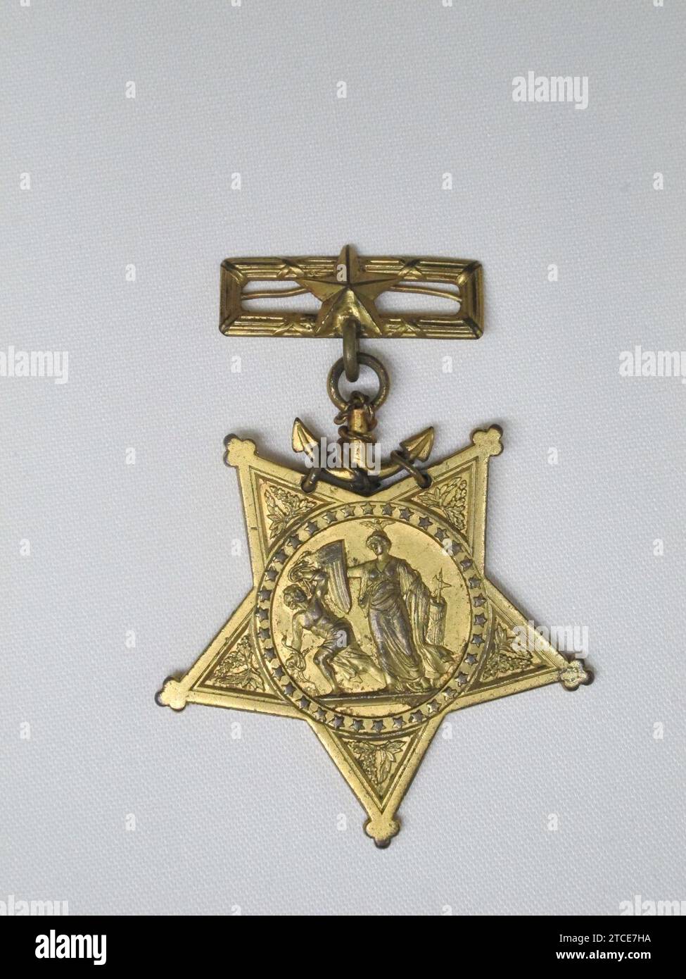 William Pelham's Medal of Honor obverse Stock Photo - Alamy