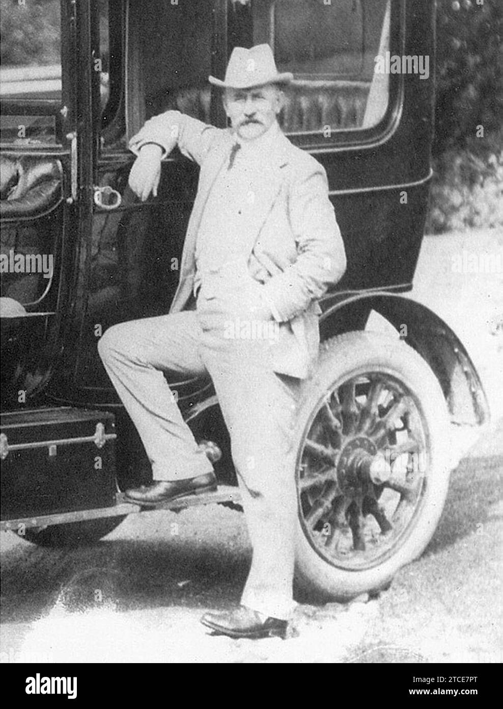 William Percy Cochrane (1910) bw Stock Photo - Alamy