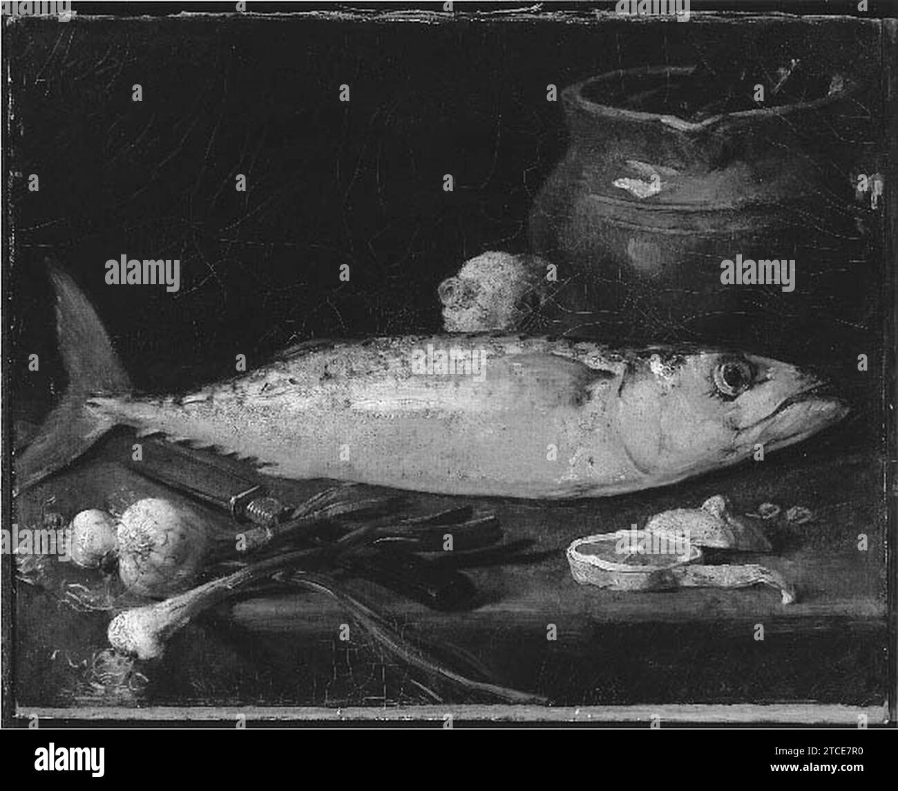 William Perkins Babcock - Still Life - Fish Stock Photo - Alamy