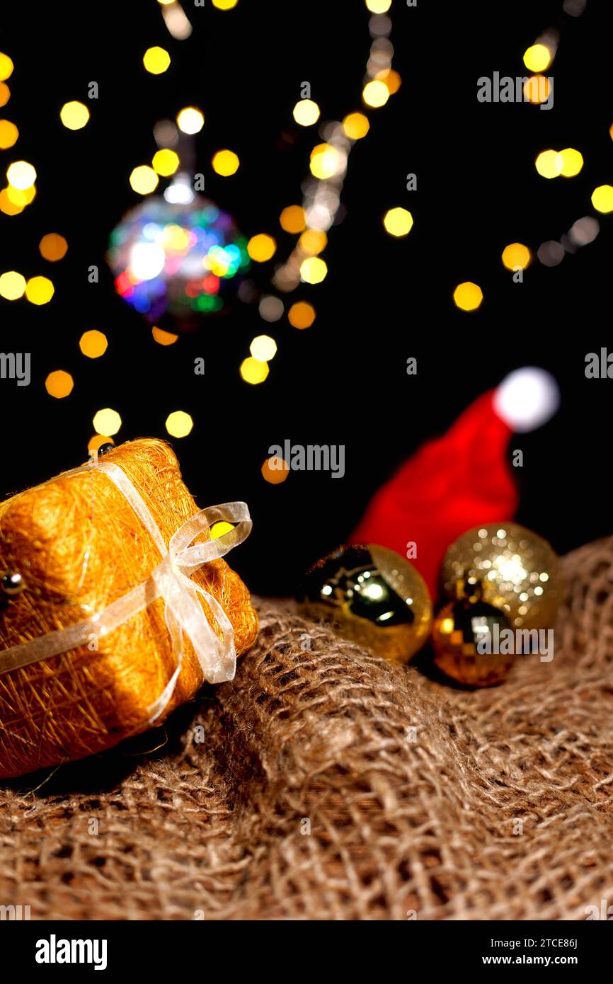 New year holiday attributes hi-res stock photography and images - Alamy