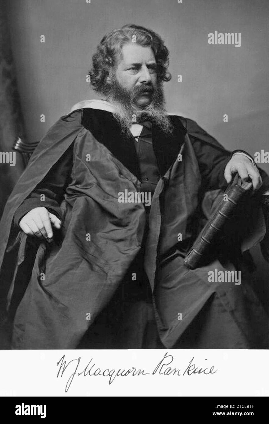 William Rankine 1870s3 Stock Photo - Alamy