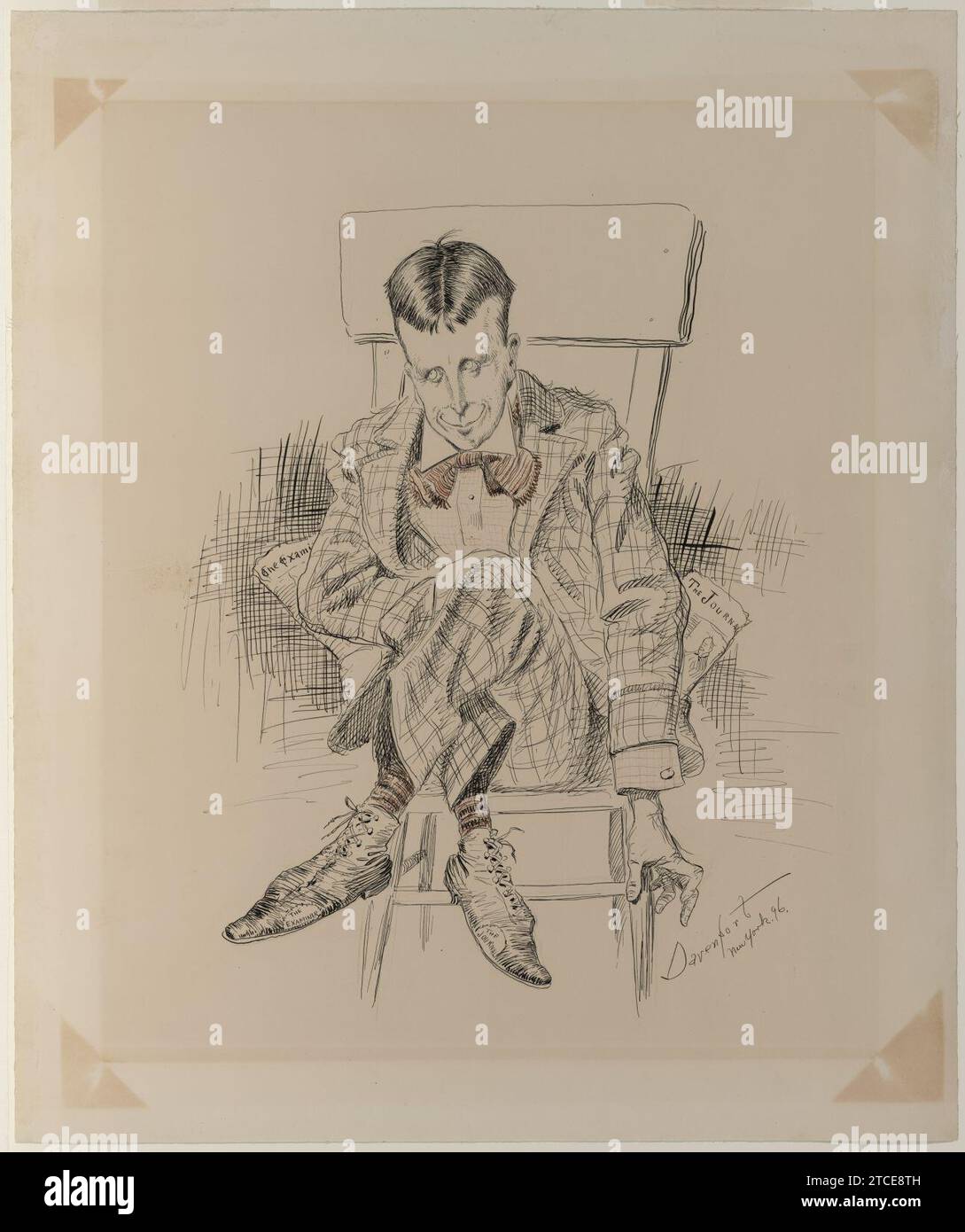 William Randolph Hearst, full-length portrait, facing front, seated ...