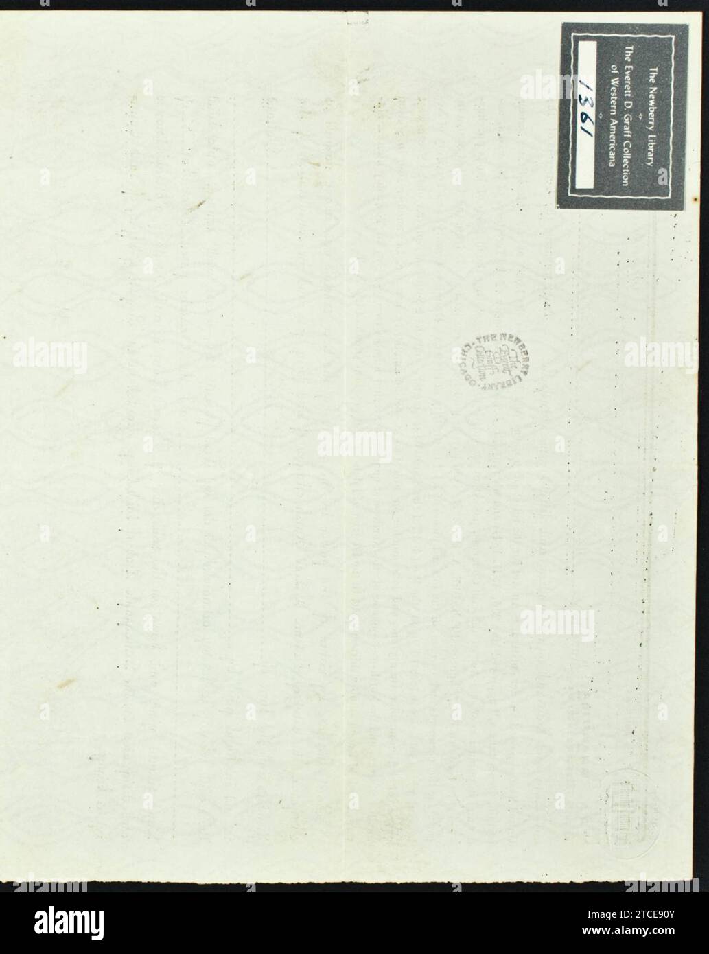 William Reeves deed executed by Levi Harsh, mayor of Florence, Nebraska ...