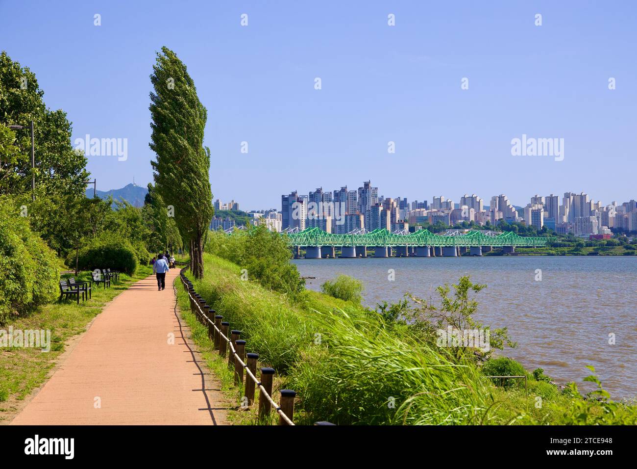 Hangang railway bridges hi-res stock photography and images - Alamy