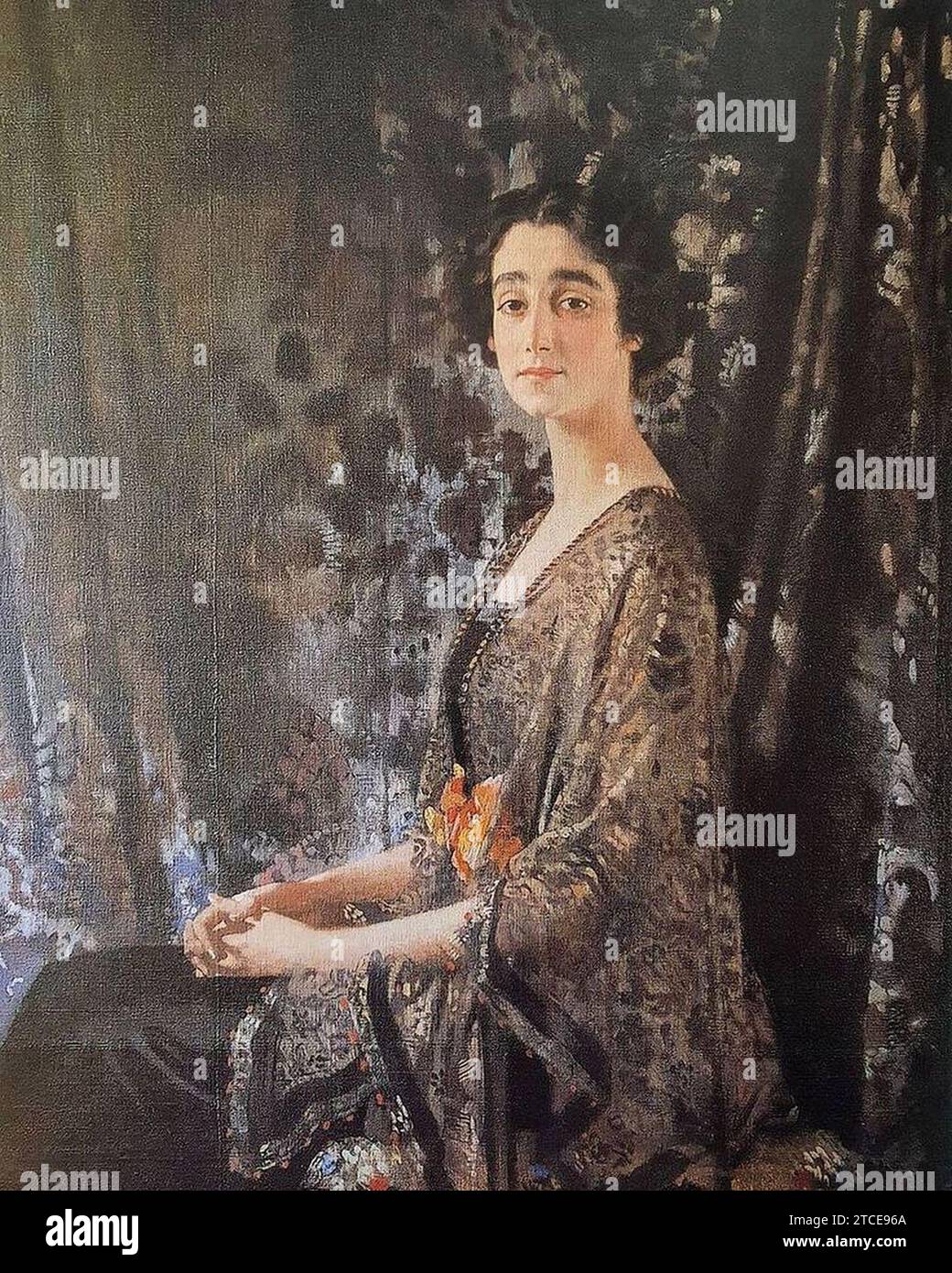 William Orpen - Lady Rocksavage, 1916 Stock Photo - Alamy