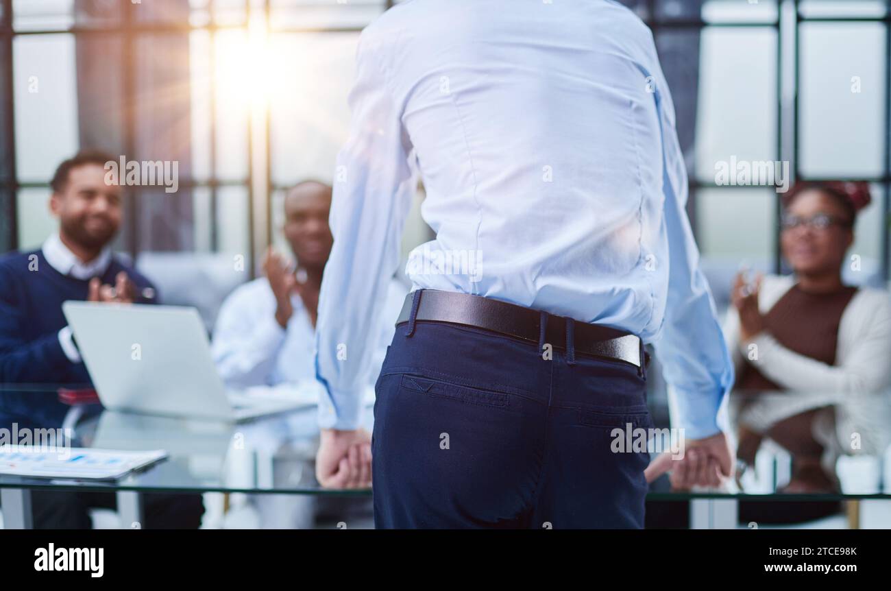 Young employee asking for advice from his helpful experienced ...