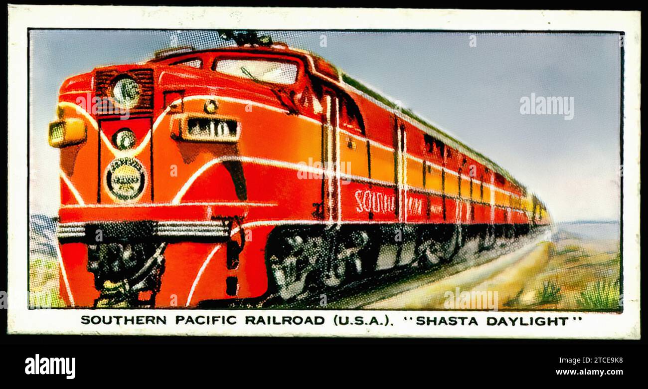 Shasta daylight train hi-res stock photography and images - Alamy