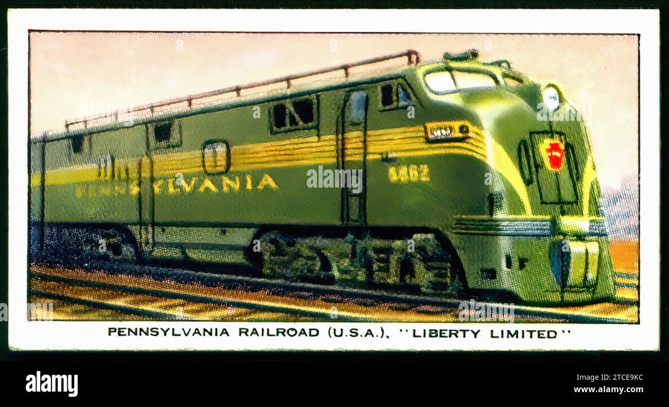 The Liberty Limited - Vintage British Tradecard Stock Photo - Alamy
