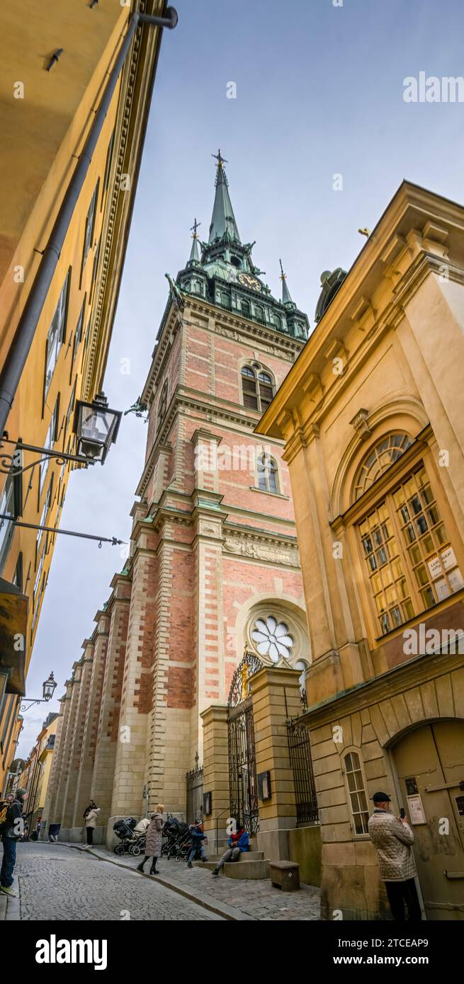 Deutsche Kirche St. Gertrud, Svartmangatan, Altstadt Gamla Stan ...