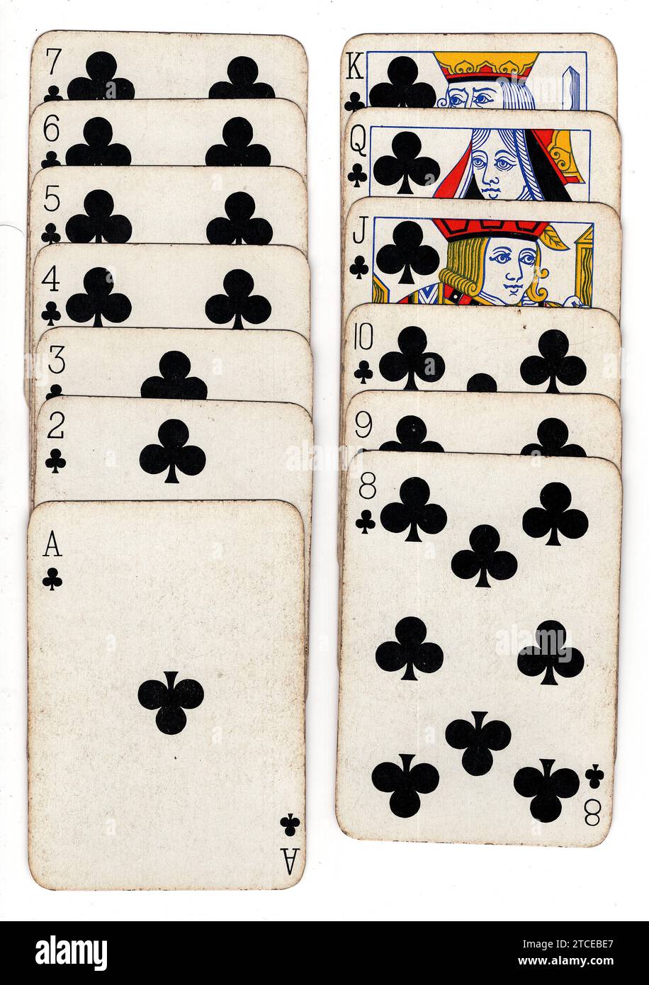 Vintage playing cards pack hi-res stock photography and images - Alamy
