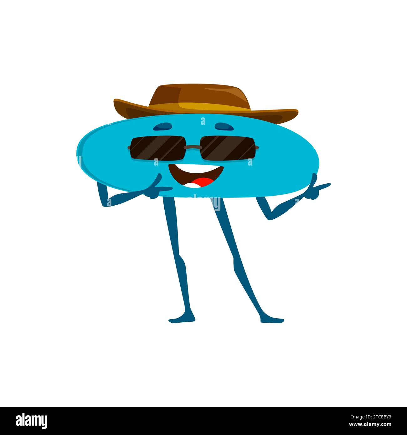 Cartoon funny minus math number character. Isolated vector cool ...