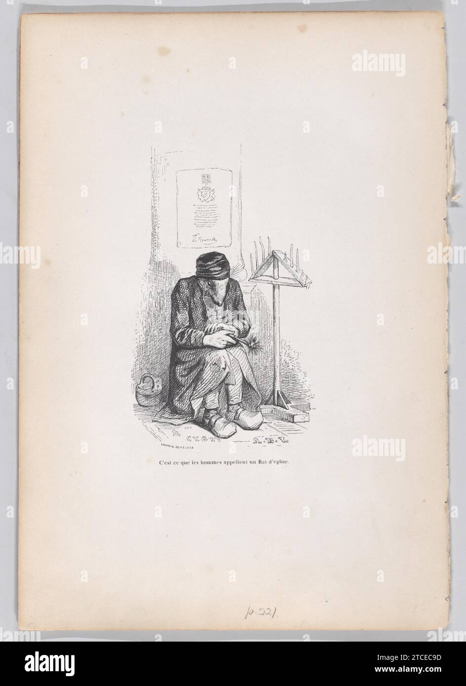 "This is what the men call a church rat" from Scenes from the Private ...