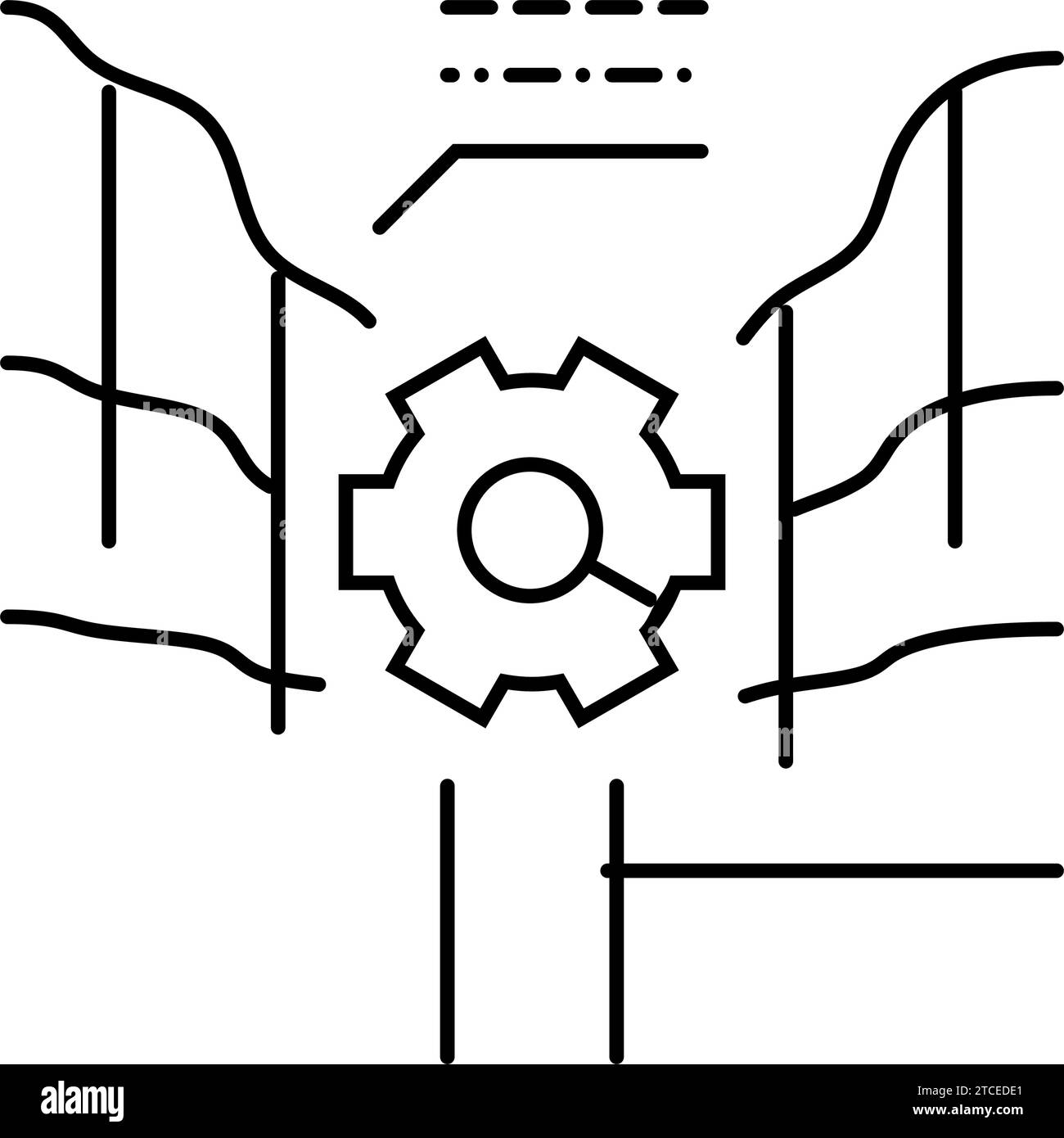 water quality testing hydrogeologist line icon vector illustration ...