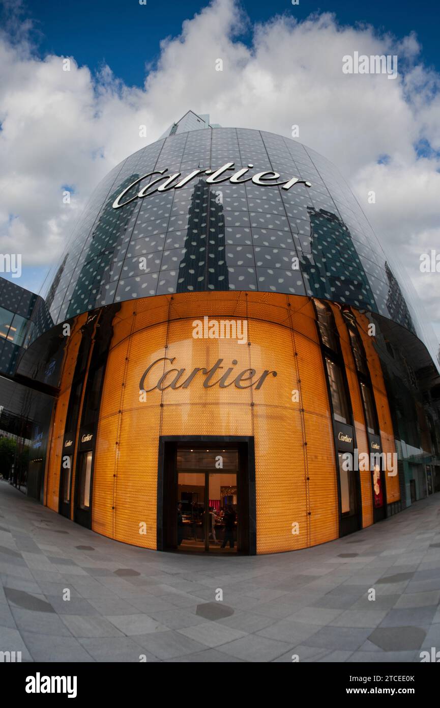 Cartier Showroom, Shanghai, China Stock Photo - Alamy