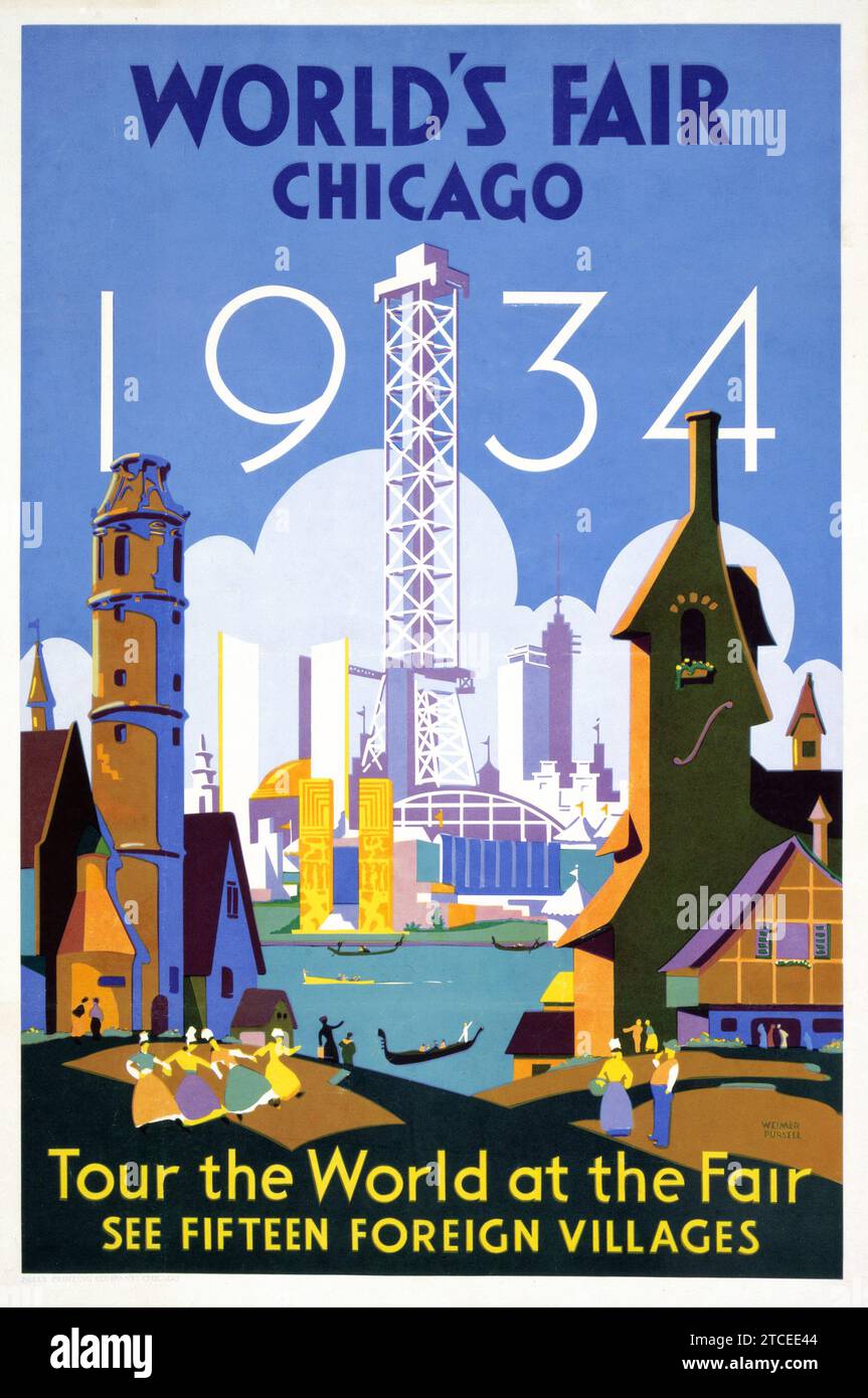 Chicago worlds fair hi-res stock photography and images - Alamy