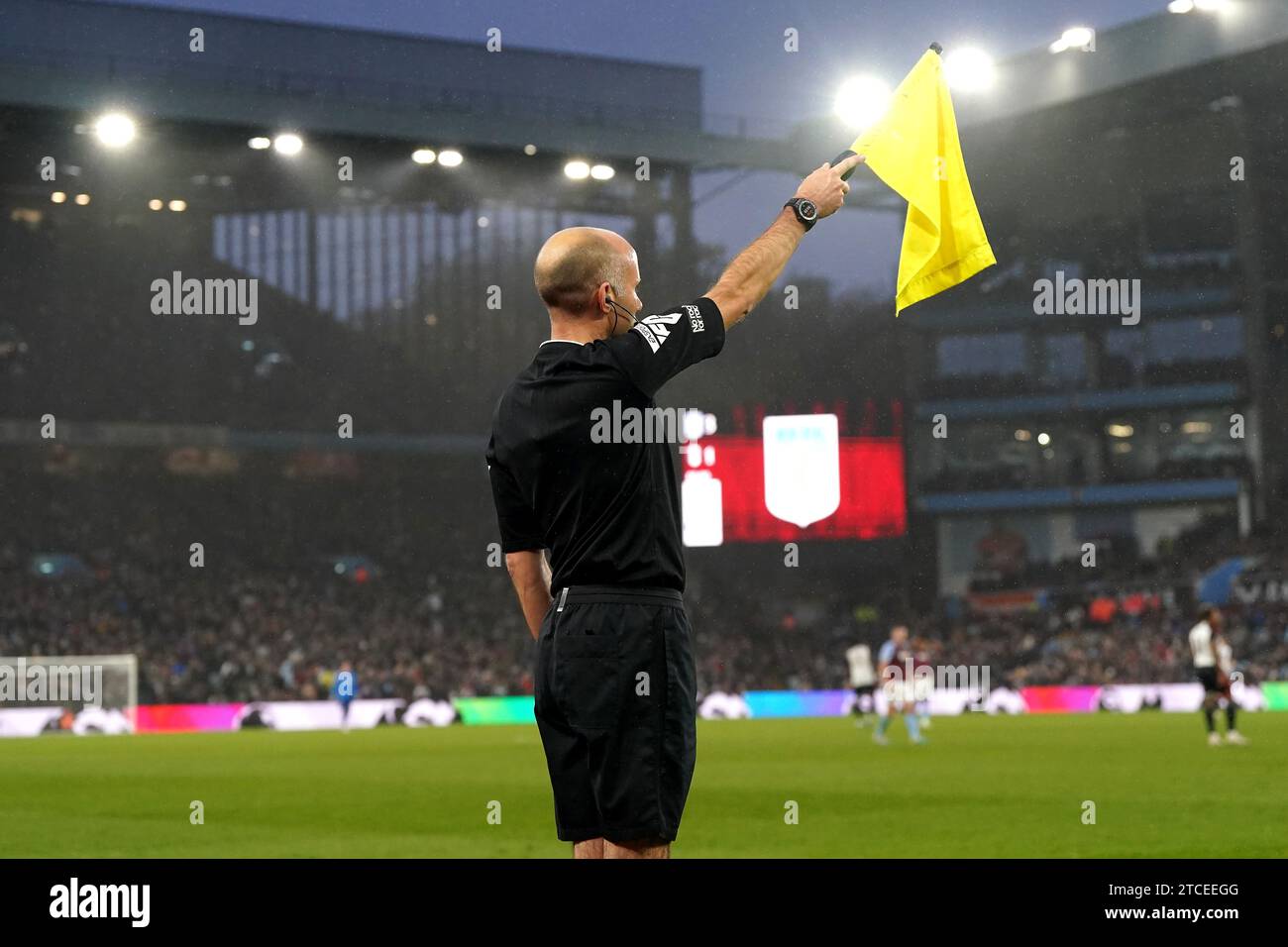 File photo dated 12/12/23 of an assistant referee. An attack on a ...