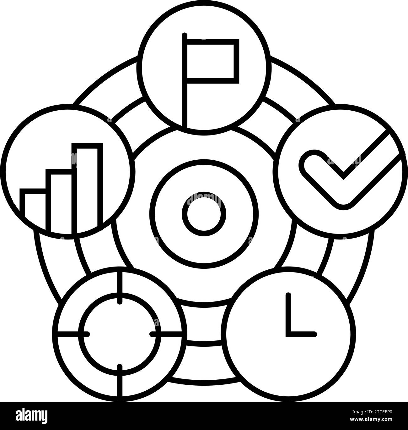 Smart goals Black and White Stock Photos & Images - Alamy