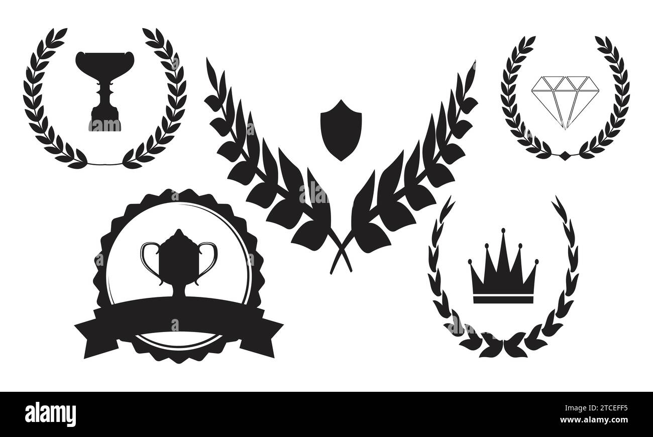 Award Symbol Vector Illustration Collection Stock Vector Image And Art