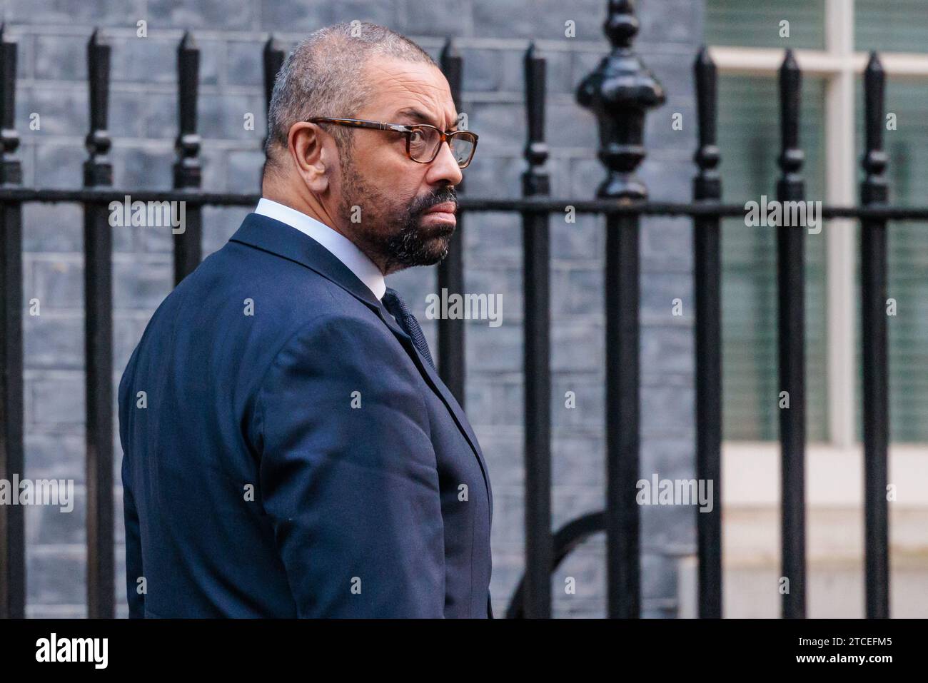 Downing Street, London, UK. 12th Dec, 2023. Home Secretary, James ...