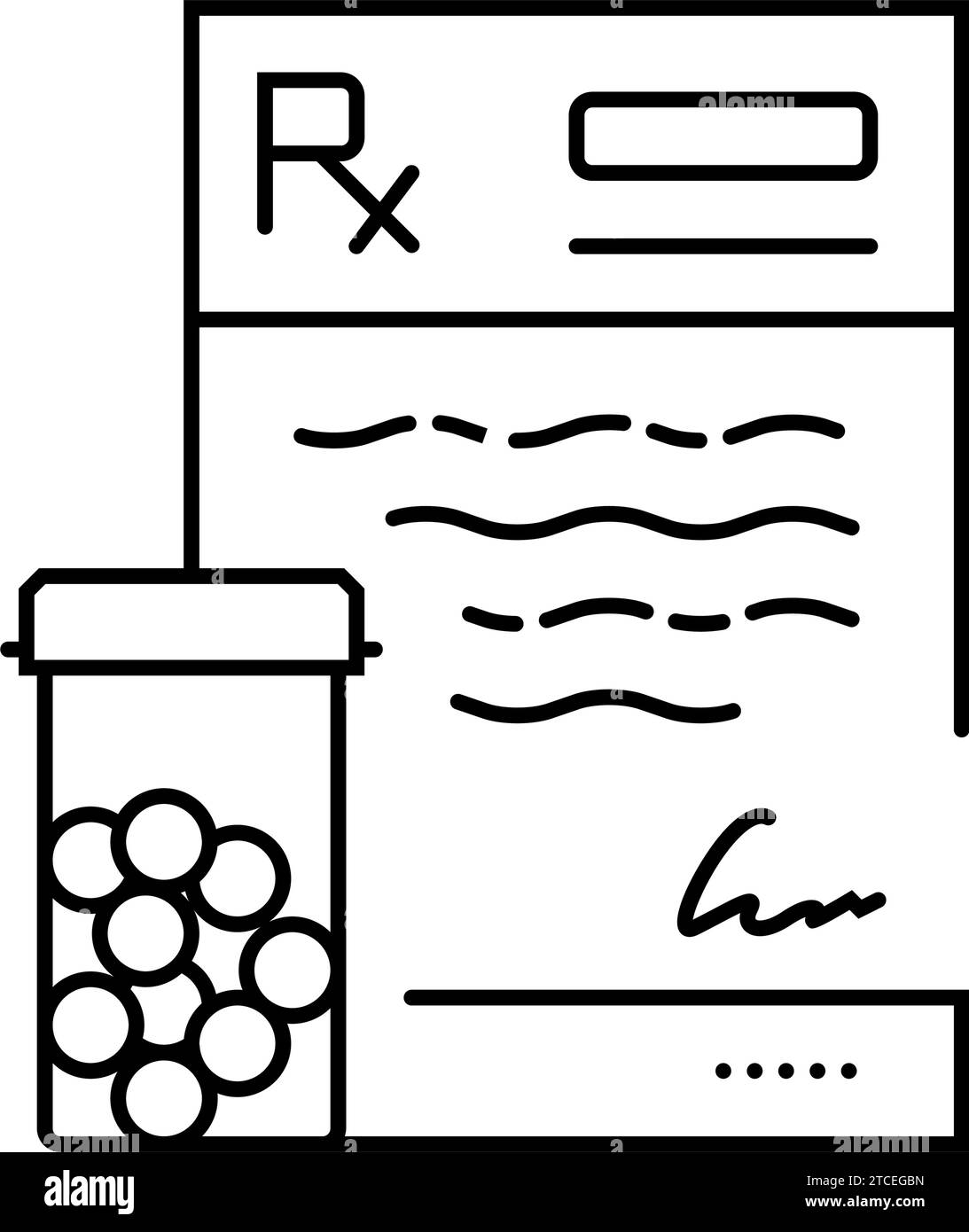 compounding medications pharmacist line icon vector illustration Stock ...