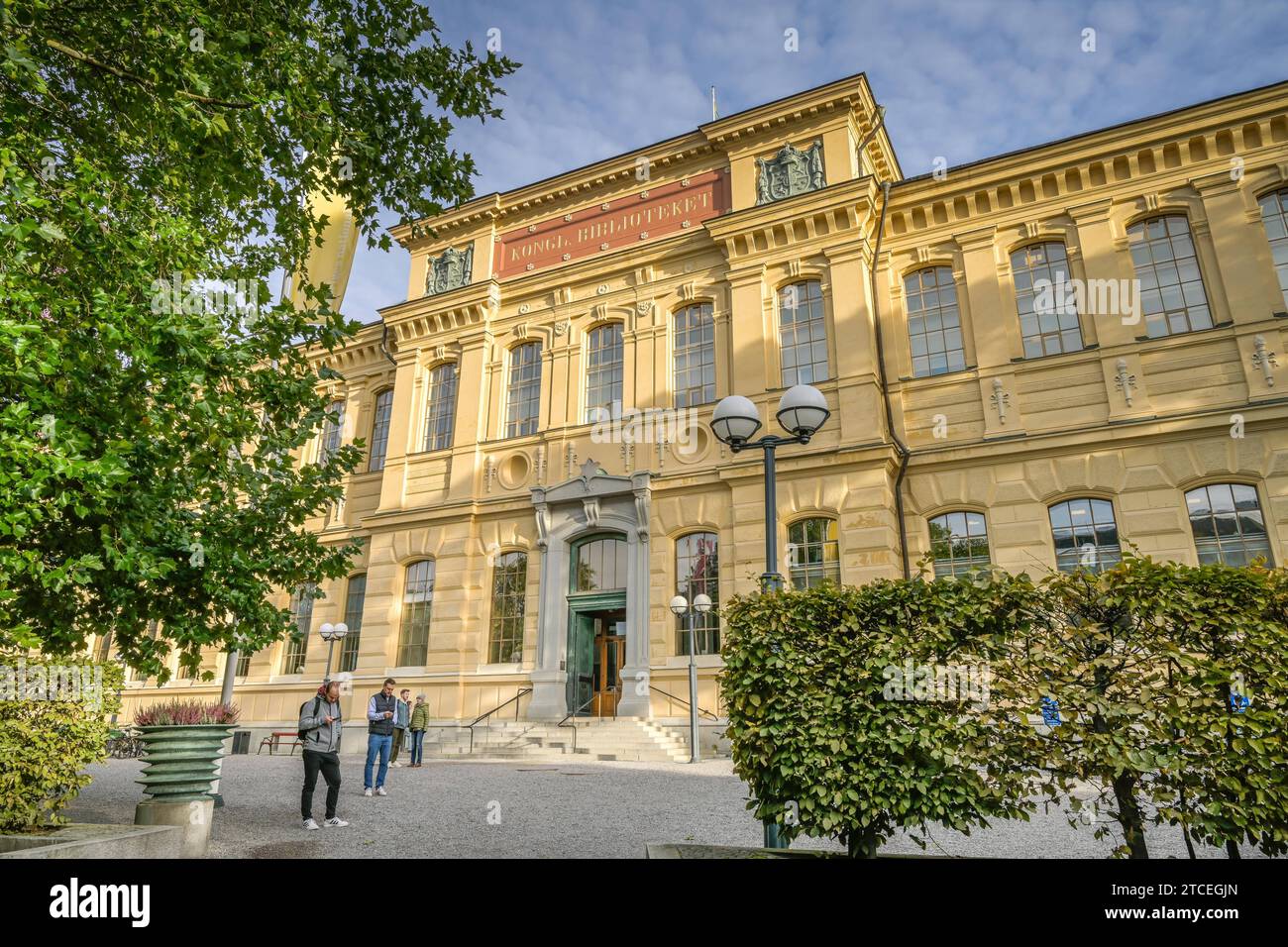 Königliche Bibliothek, Kungliga biblioteket, Humlegardsgatan, Stockholm ...