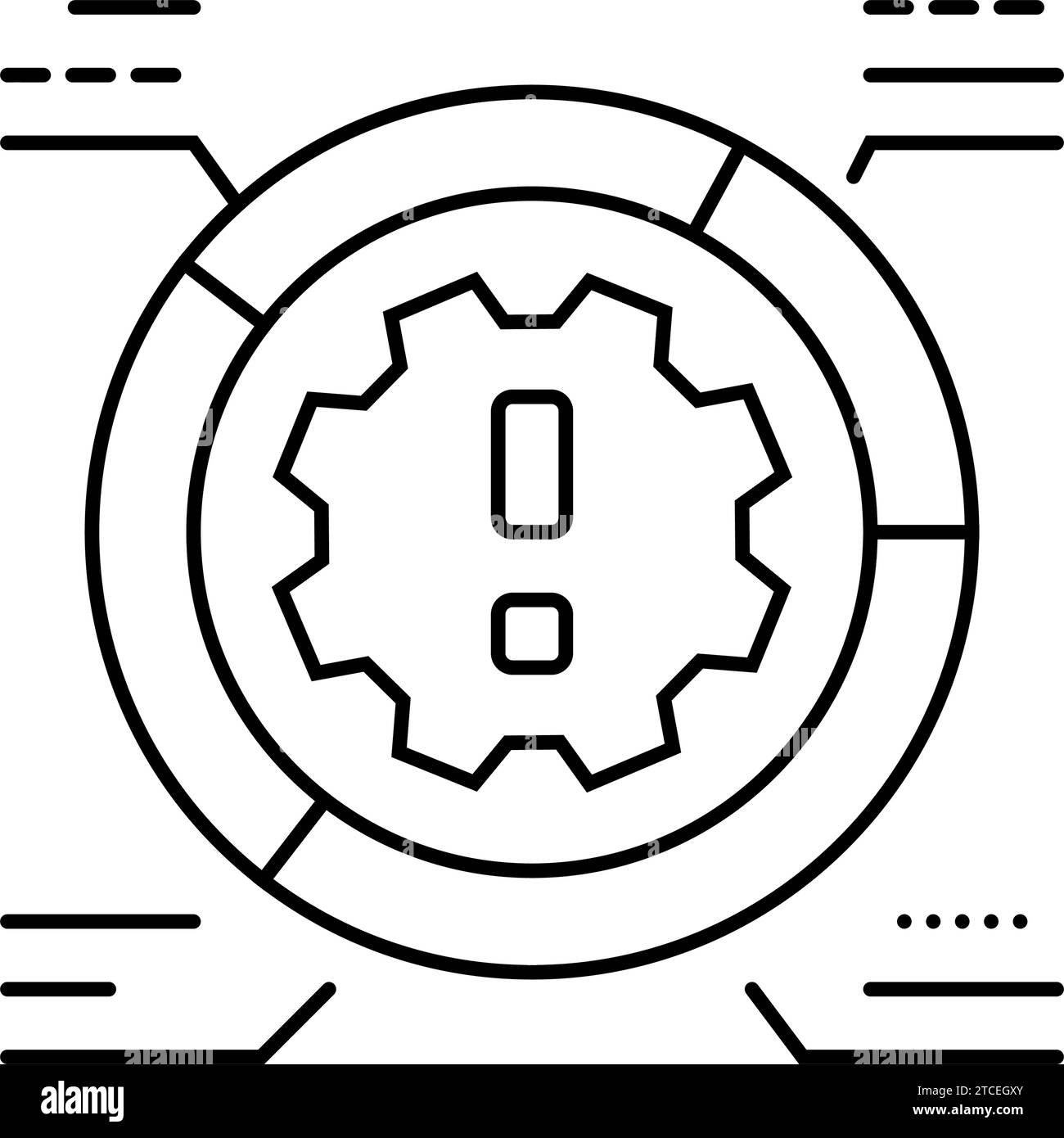 factors risk line icon vector illustration Stock Vector Image & Art - Alamy