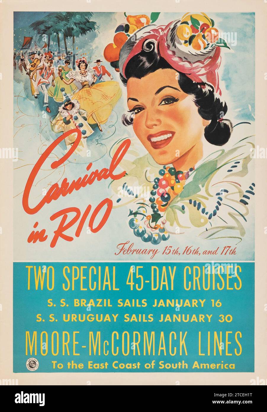 Carinval in rio poster hi-res stock photography and images - Alamy