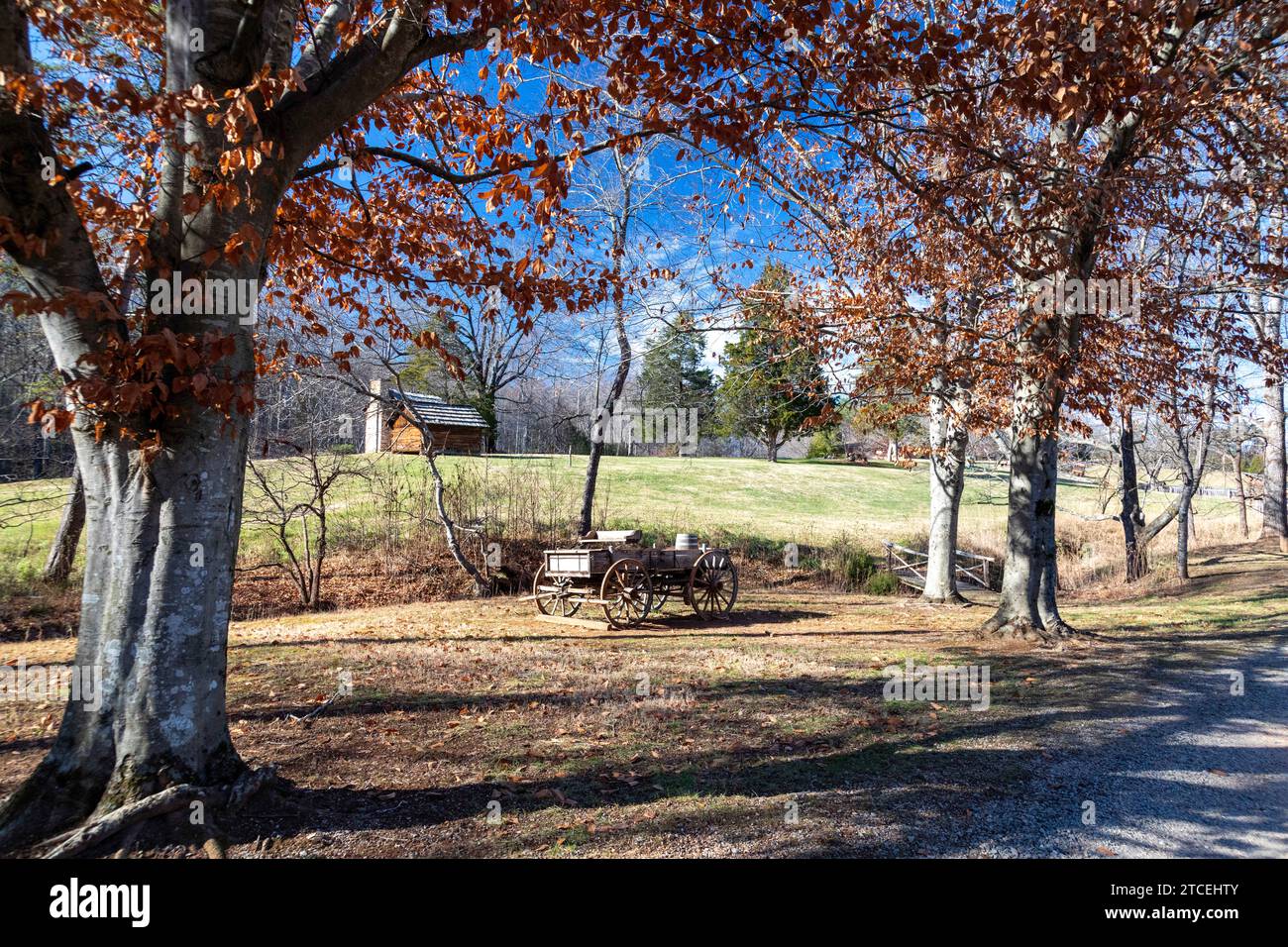 Hardy, Virginia - Booker T. Washington National Monument. The Monument ...