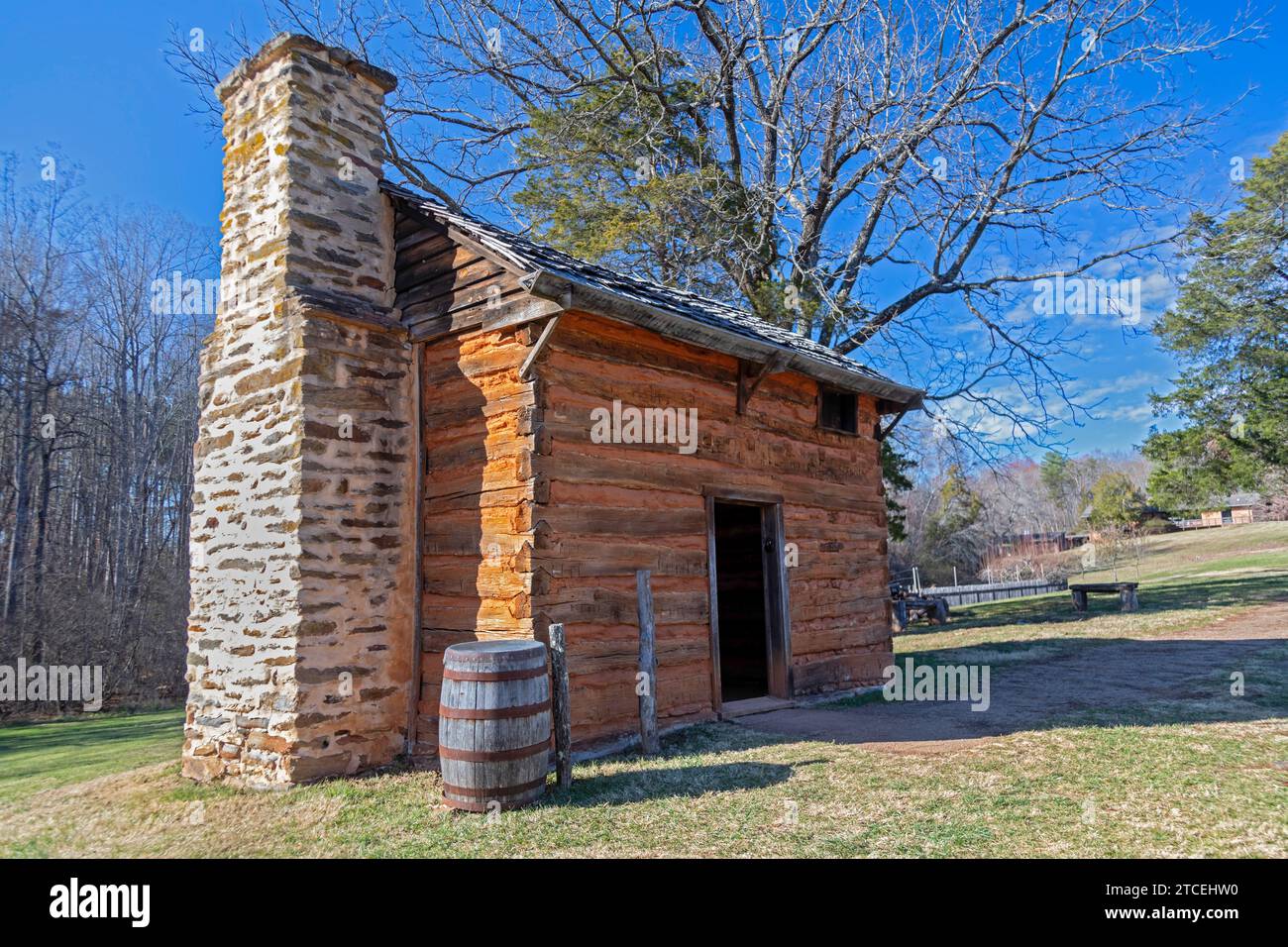 Hardy, Virginia - Booker T. Washington National Monument. This is the ...