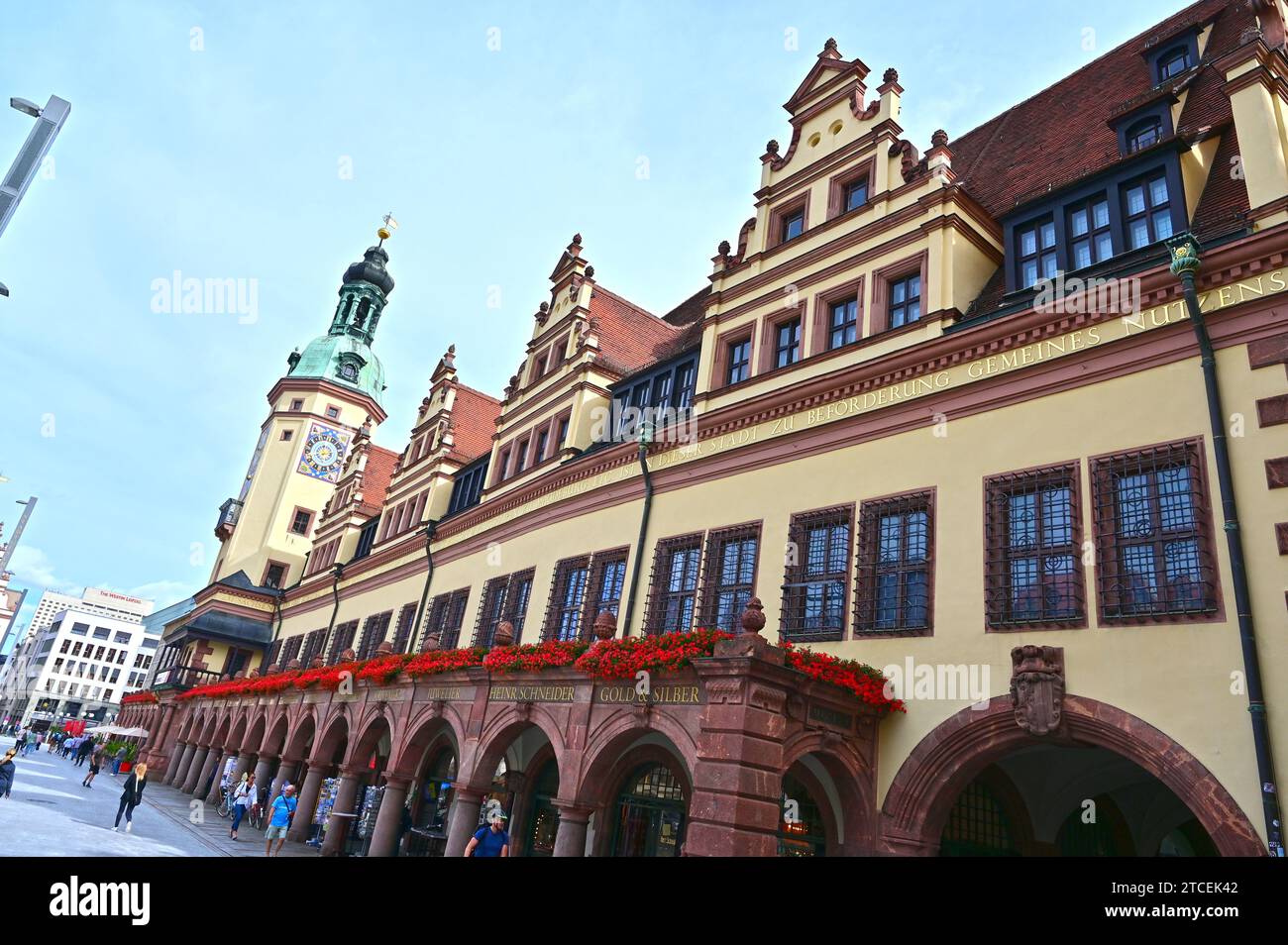 City History Museum - Old Town Hall in the center of Leipzig, Saxony ...