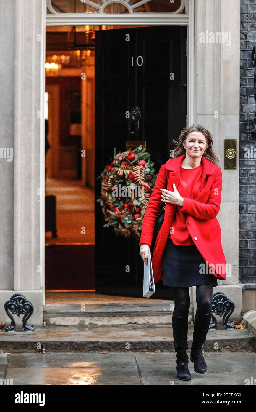 London, UK. 12th Dec, 2023. Lucy Frazer, MP, Secretary of State for ...