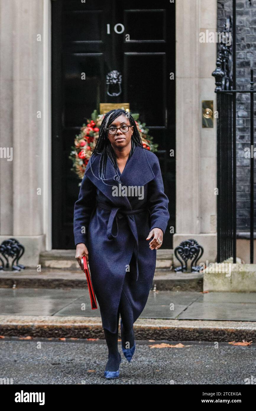 London, UK. 12th Dec, 2023. Kemi Badenoch, MP, Secretary of State for ...