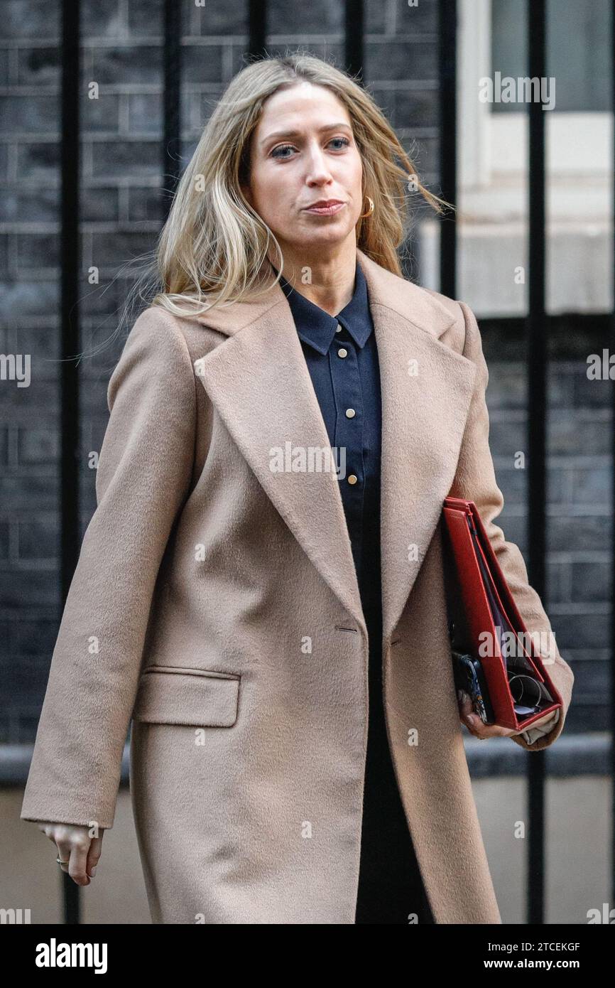 London, UK. 12th Dec, 2023. Laura Trott, MBE, MP, Chief Secretary to ...