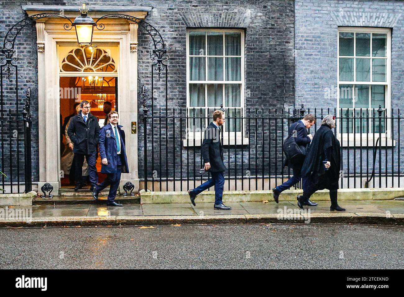 London, UK. 12th Dec, 2023. MPs from the right wing of the Conservative ...