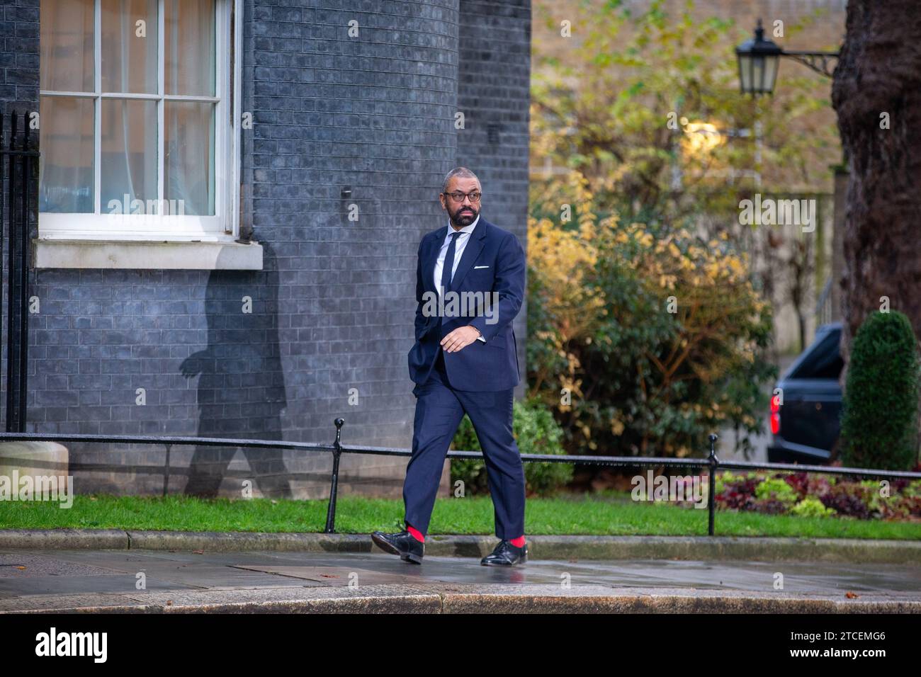 London, England, UK. 12th Dec, 2023. Home Secretary JAMES CLEVERLY is ...