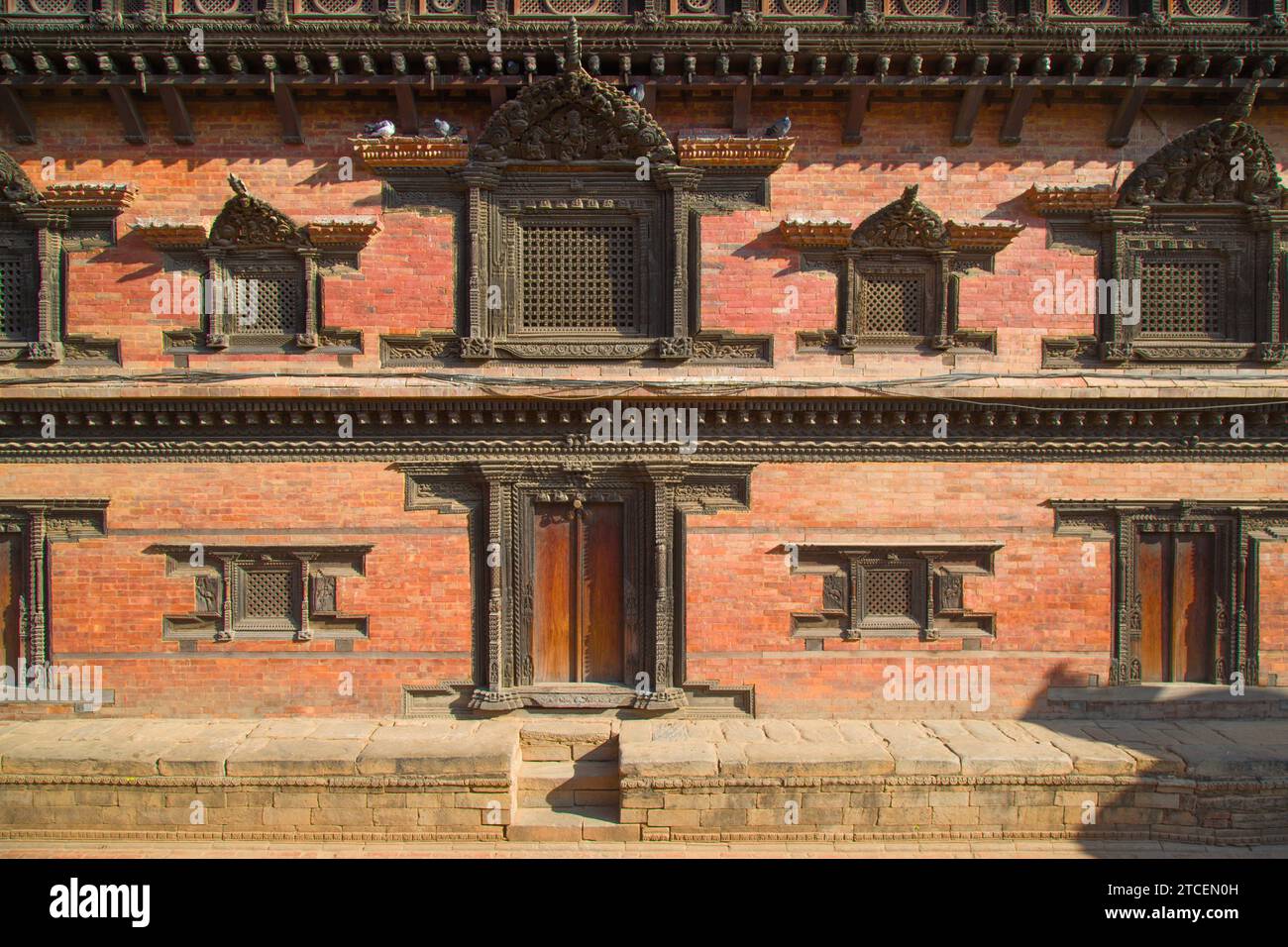 Nepal, Bhaktapur, Durbar Square, Royal Palace, 55 window palace Stock ...