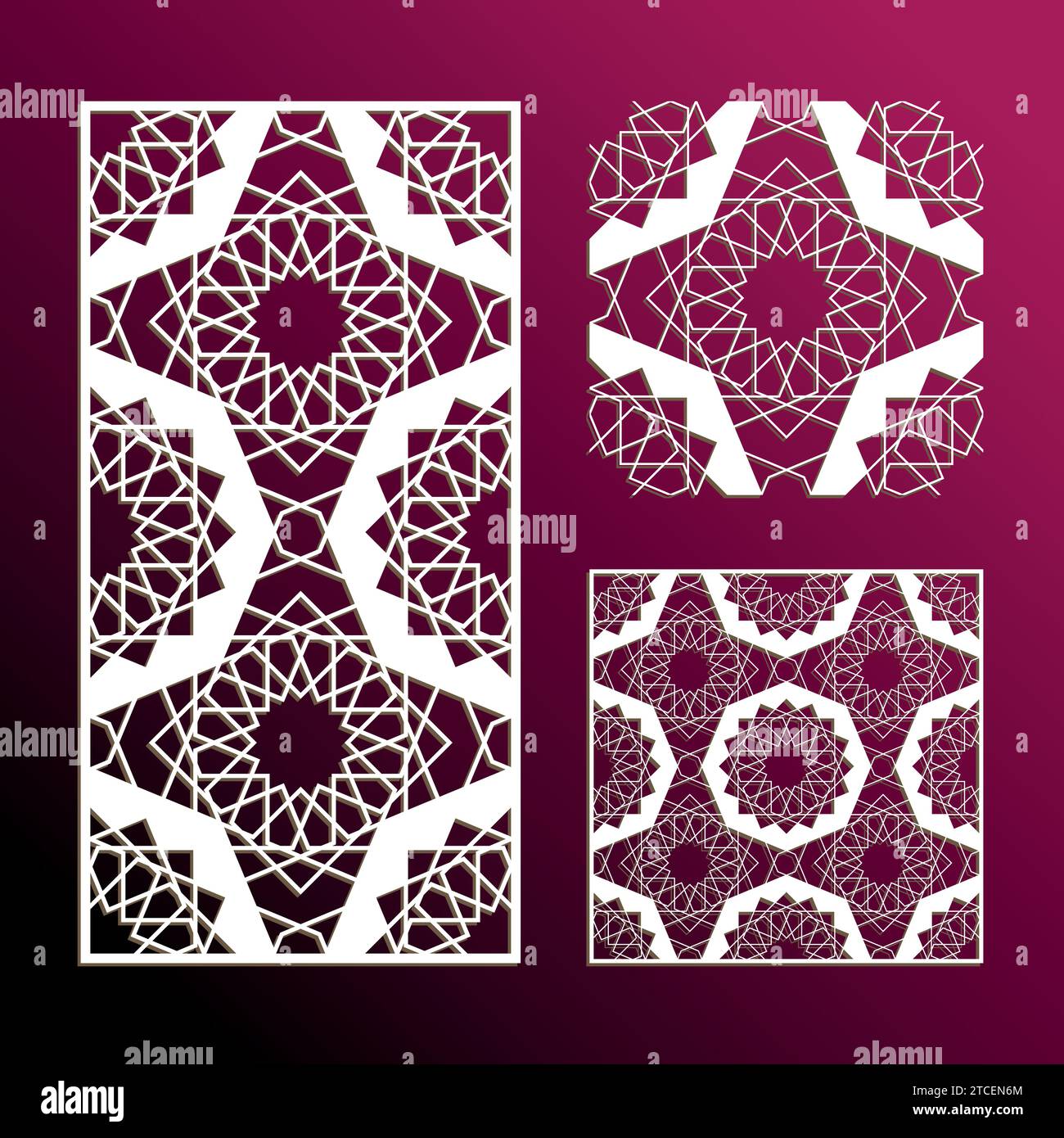 Art indoors islamic Stock Vector Images - Alamy