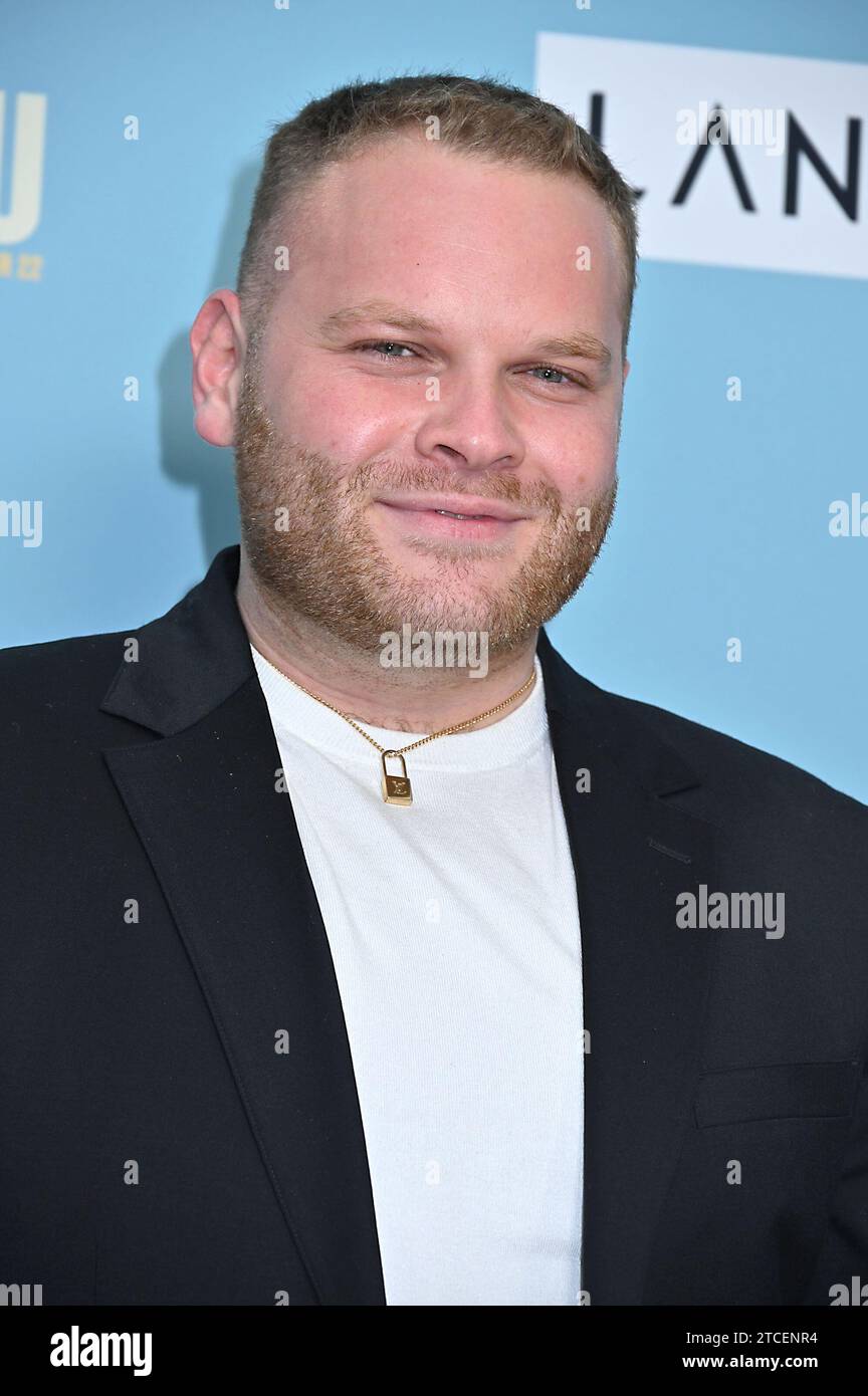 Brandon Edelman attends the "Anyone But You" World Premiere at AMC ...