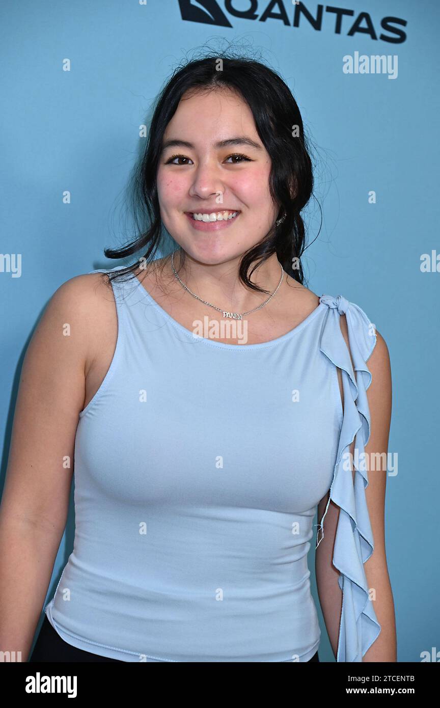 Amber Alexander attends the "Anyone But You" World Premiere at AMC Lincoln Square Theatre in New ...
