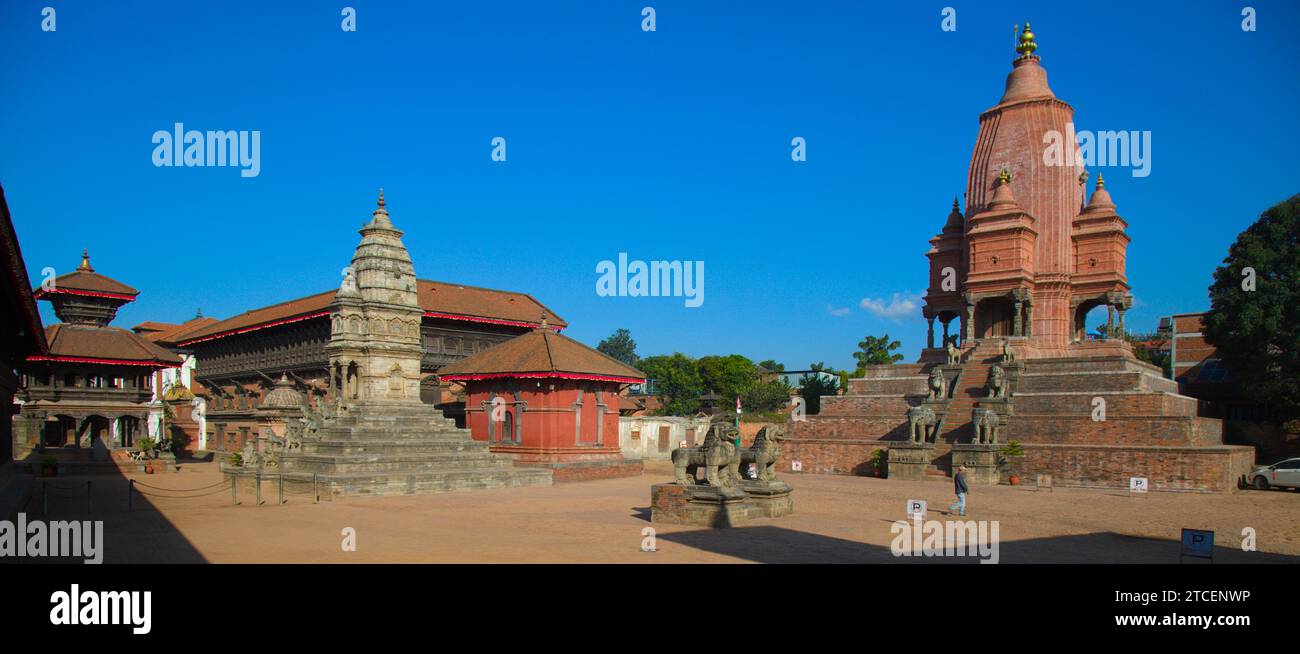 Nepal, Bhaktapur, Durbar Square, Siddhi Lakshmi Temple, Octagonal ...